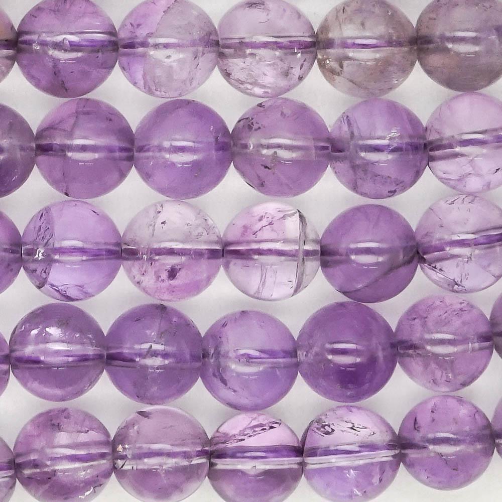 Amethyst Round Beads 10mm – Yau Shing Gems