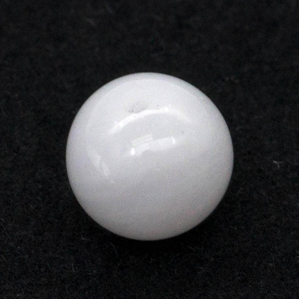 White Natural Quartzite Ball(TD) 8mm – Yau Shing Gems
